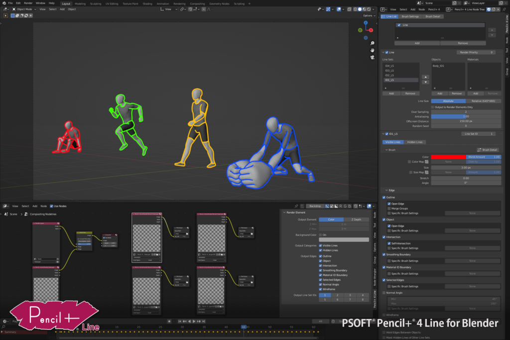 【最高品質のラインBlenderへ】PSOFT Pencil+ 4 Blender対応 新製品リリース | PSOFT WEBSITE