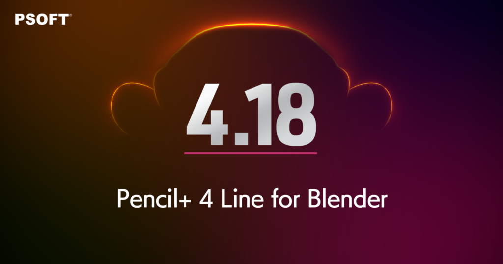 「PSOFT Pencil+ 4 Line for Blender」リリース日決定！開発協力のスタジオカラーによる解説生番組をYouTube ...